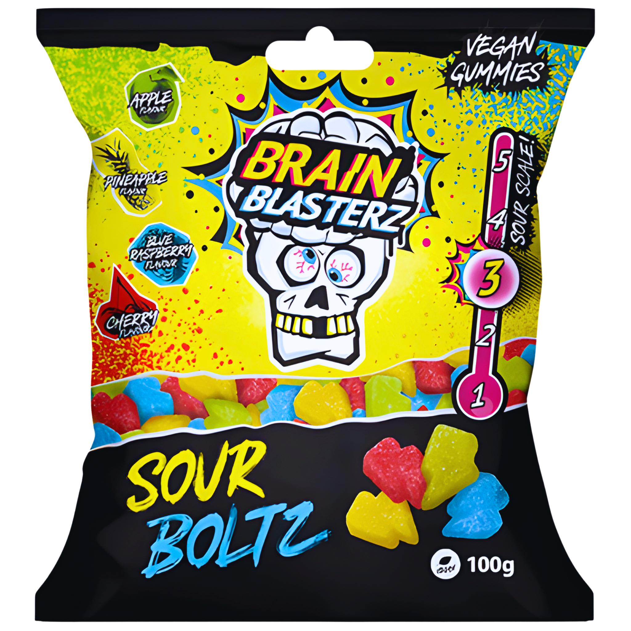 Brain Blasterz Sour Boltz - 100g (BBD: 28-12-2025)