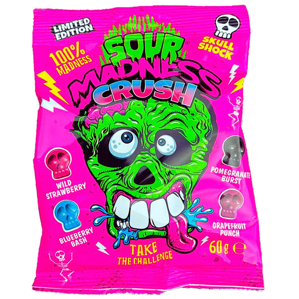 Shockers Sour Dr Sour Jelly Filled Super Sour Shock Ball Single